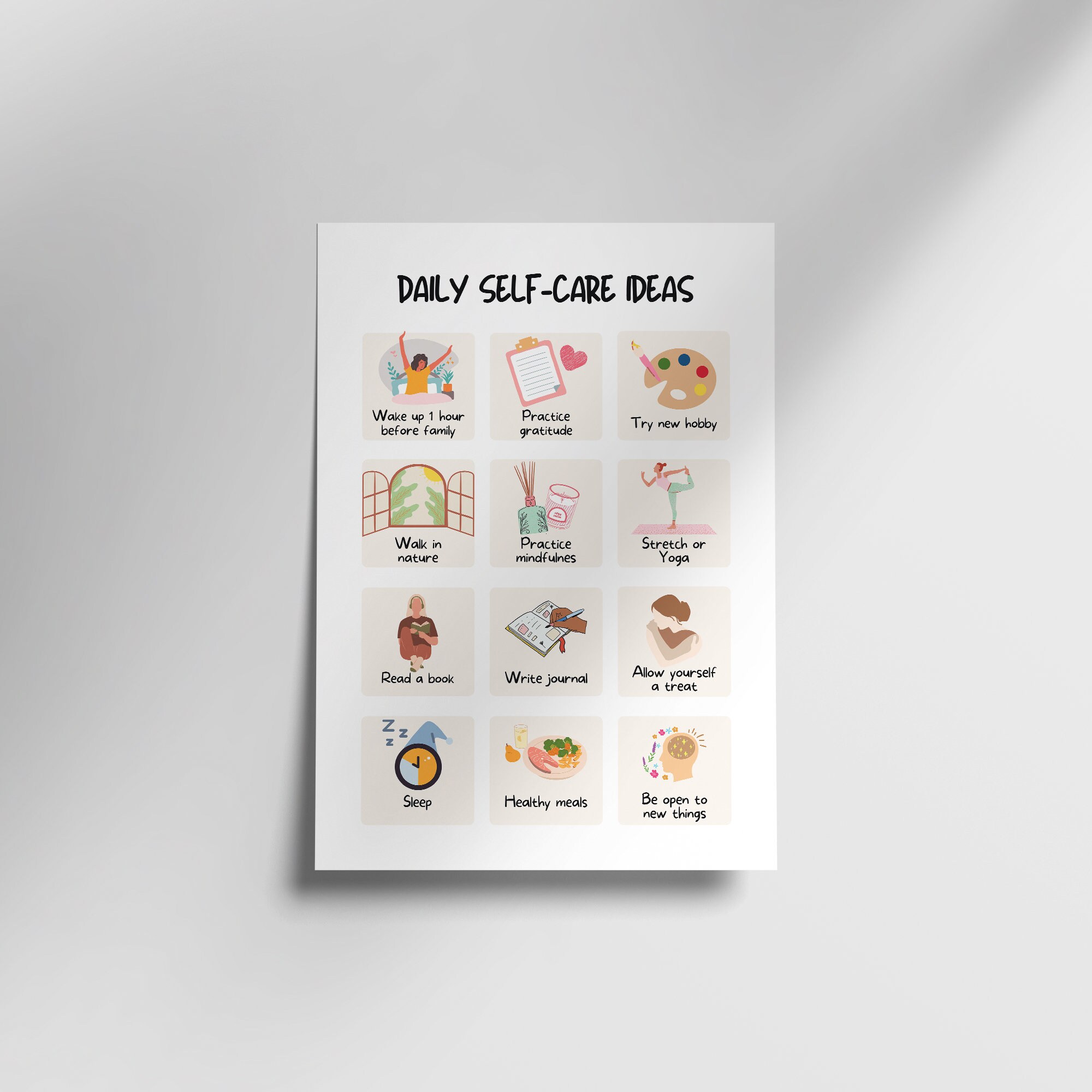 Self Care Office Decor, Therapy Office, School Counselor, CBT DBT ...