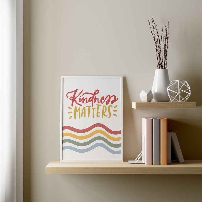 Kindness Matter Therapy Office Decor Therapy Tools School - Etsy