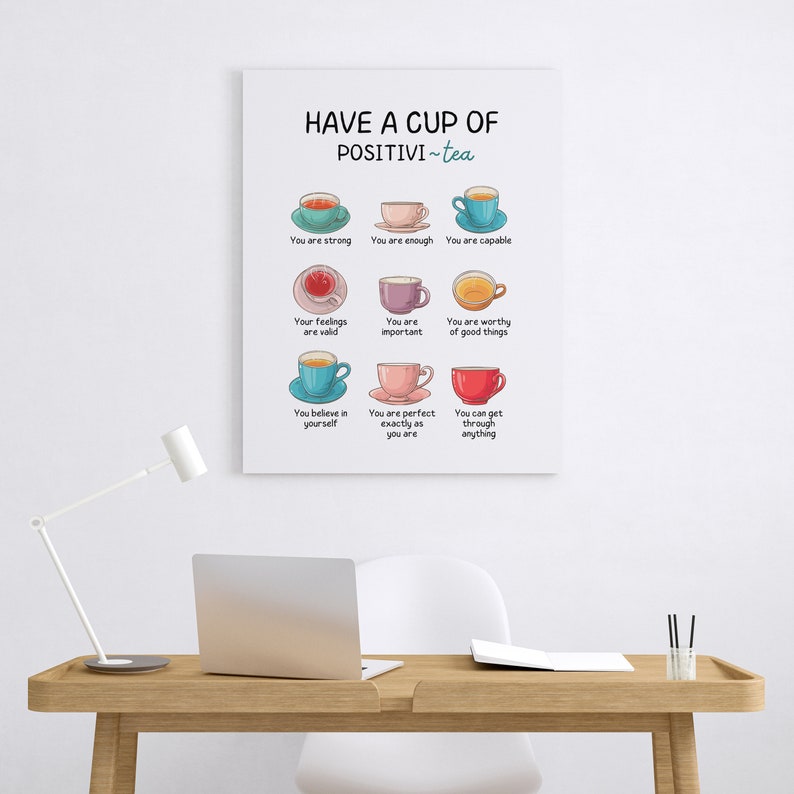 Positivity | Office Decor, Mental Health, Positive Self Talk, Daily ...