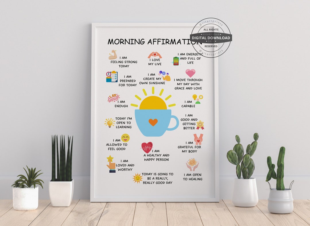 Affirmation | Therapy Office Decor School Counselor CBT DBT Therapy ...