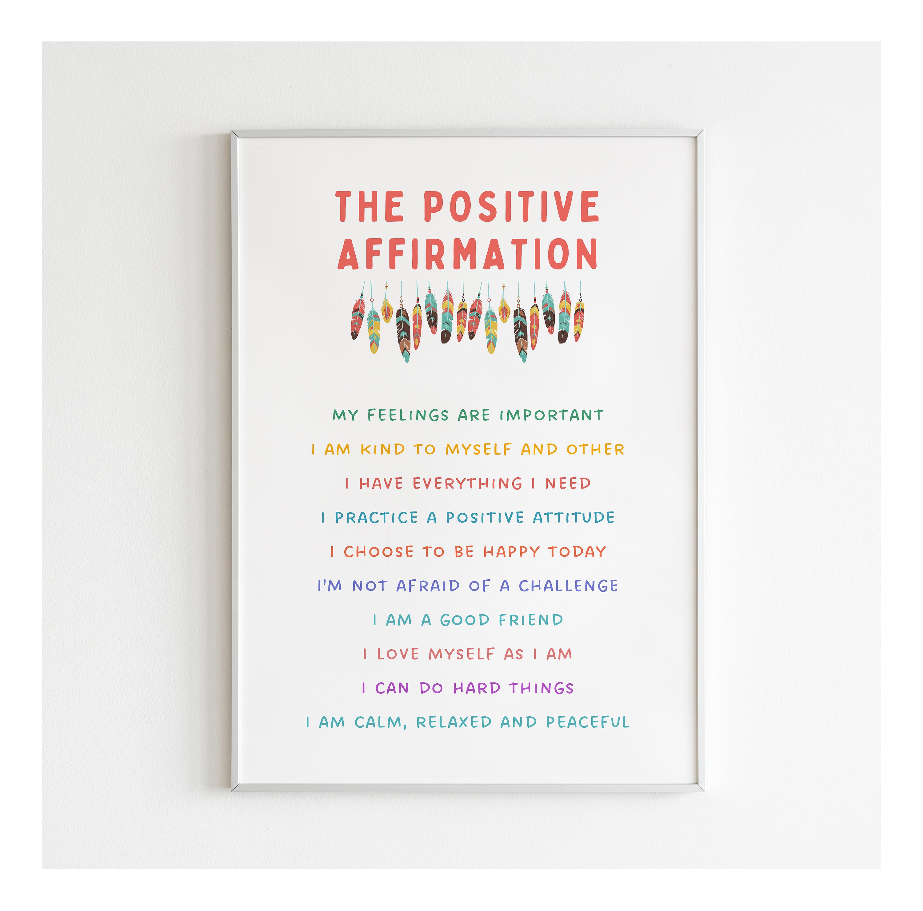 Positive Affirmations Office Decor Therapy Office Decor School ...