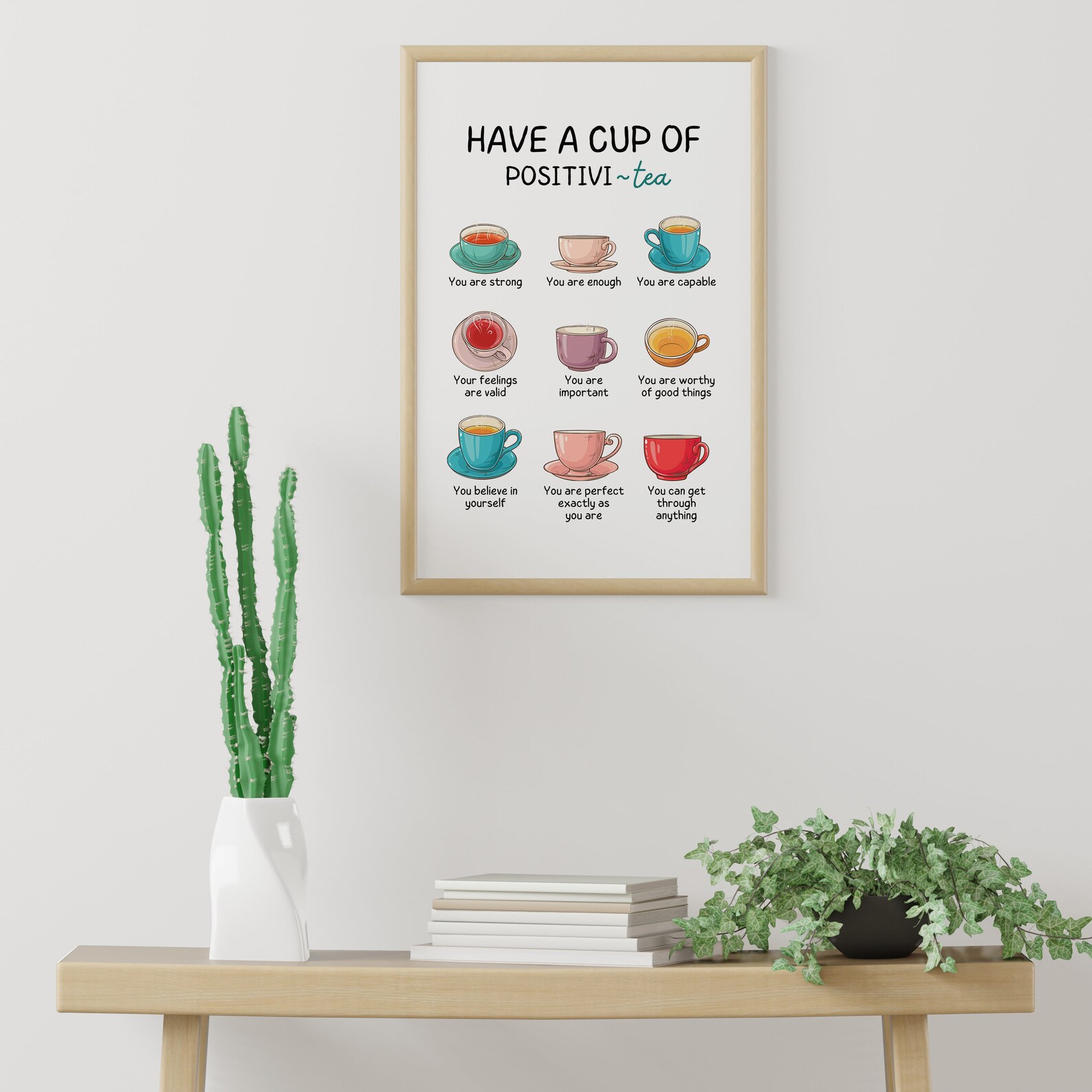 Positivity | Office Decor, Mental Health, Positive Self Talk, Daily ...