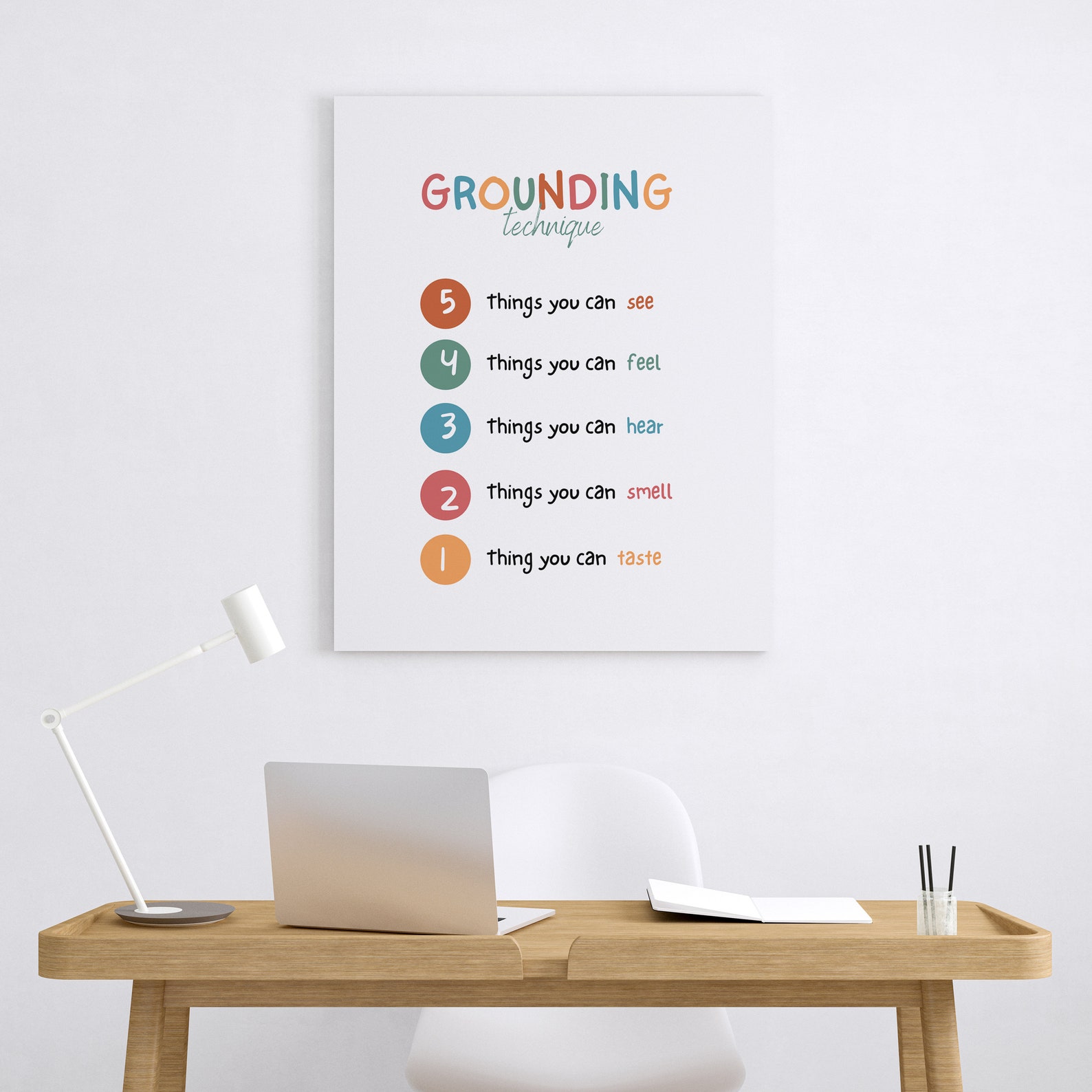Grounding Techniques Therapy Office Decor School Counselor - Etsy