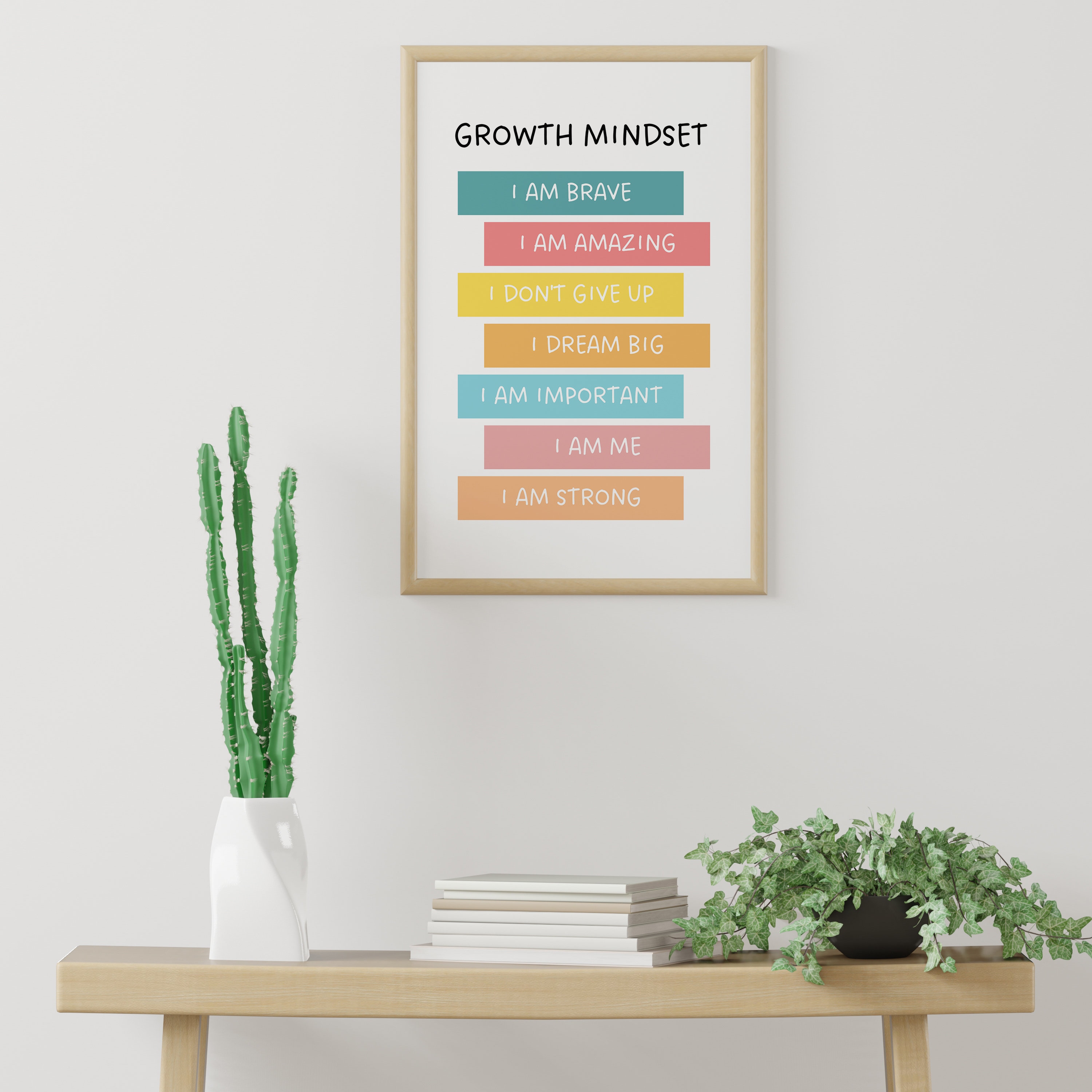 Growth Mindset Poster Growth Mindset Vs Fixed Mindset - Etsy