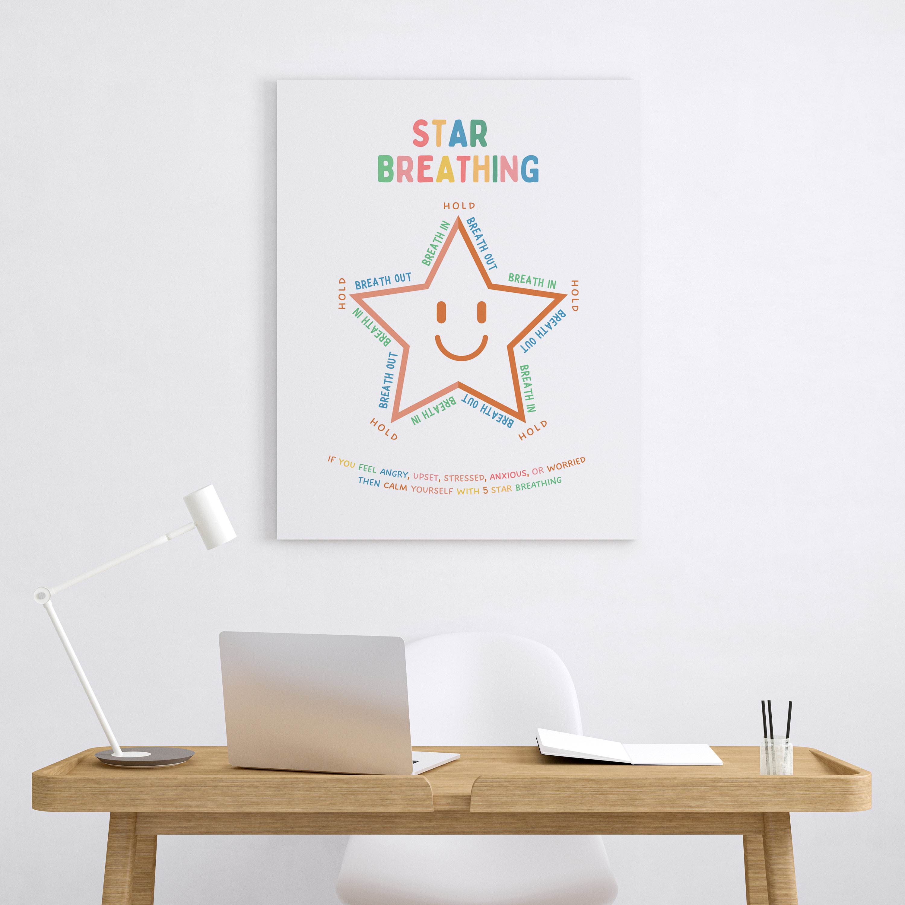 Star Breathing Poster Calming Corner Feeling Poster Therapy - Etsy ...