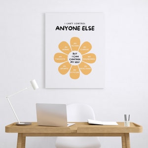 I Cannot Control | Therapy Office Decor School Counselor Therapy ...