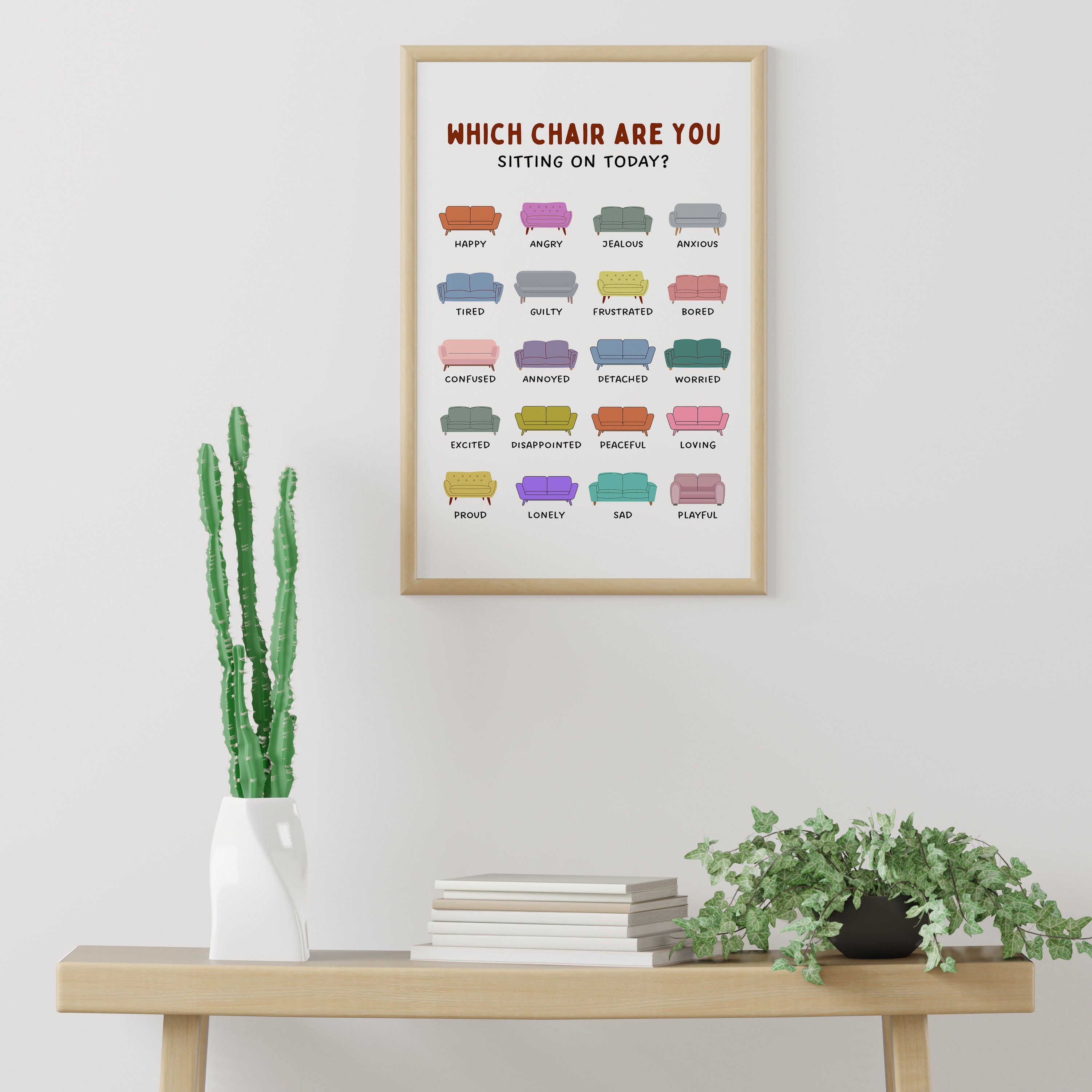 Emotions Prints Digital Poster School Counsellor Posters - Etsy