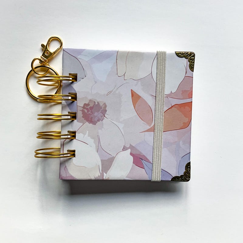 Pocket Notebook Keychain - Etsy