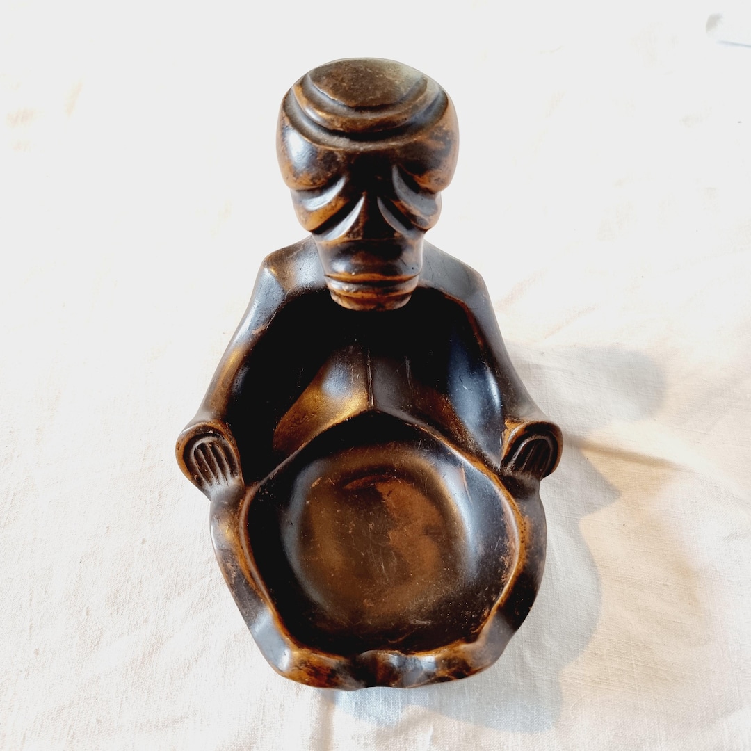 Pigment Plate Rapa Nui Easter Island Toromiro Wood - Etsy