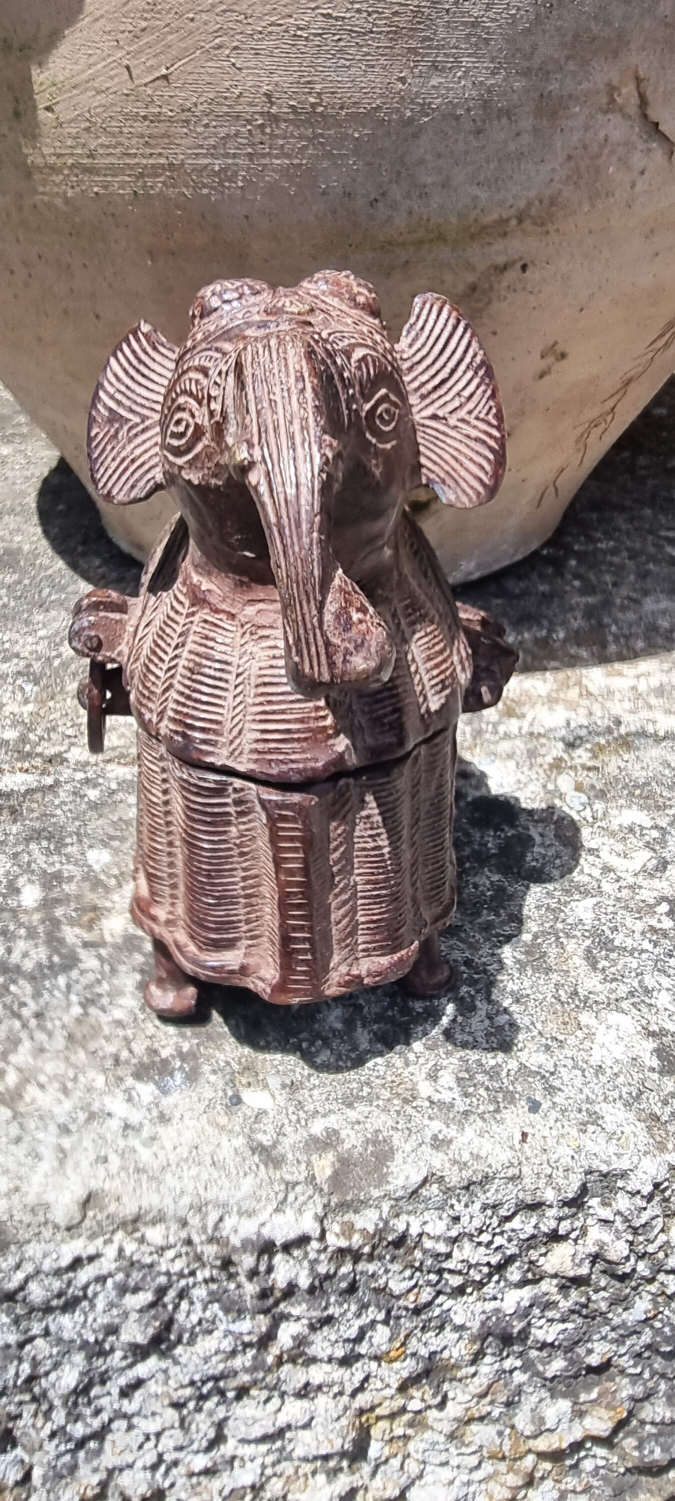 Non-ferrous Metal Chest Box Elephant Tribe Indus Valley - Etsy