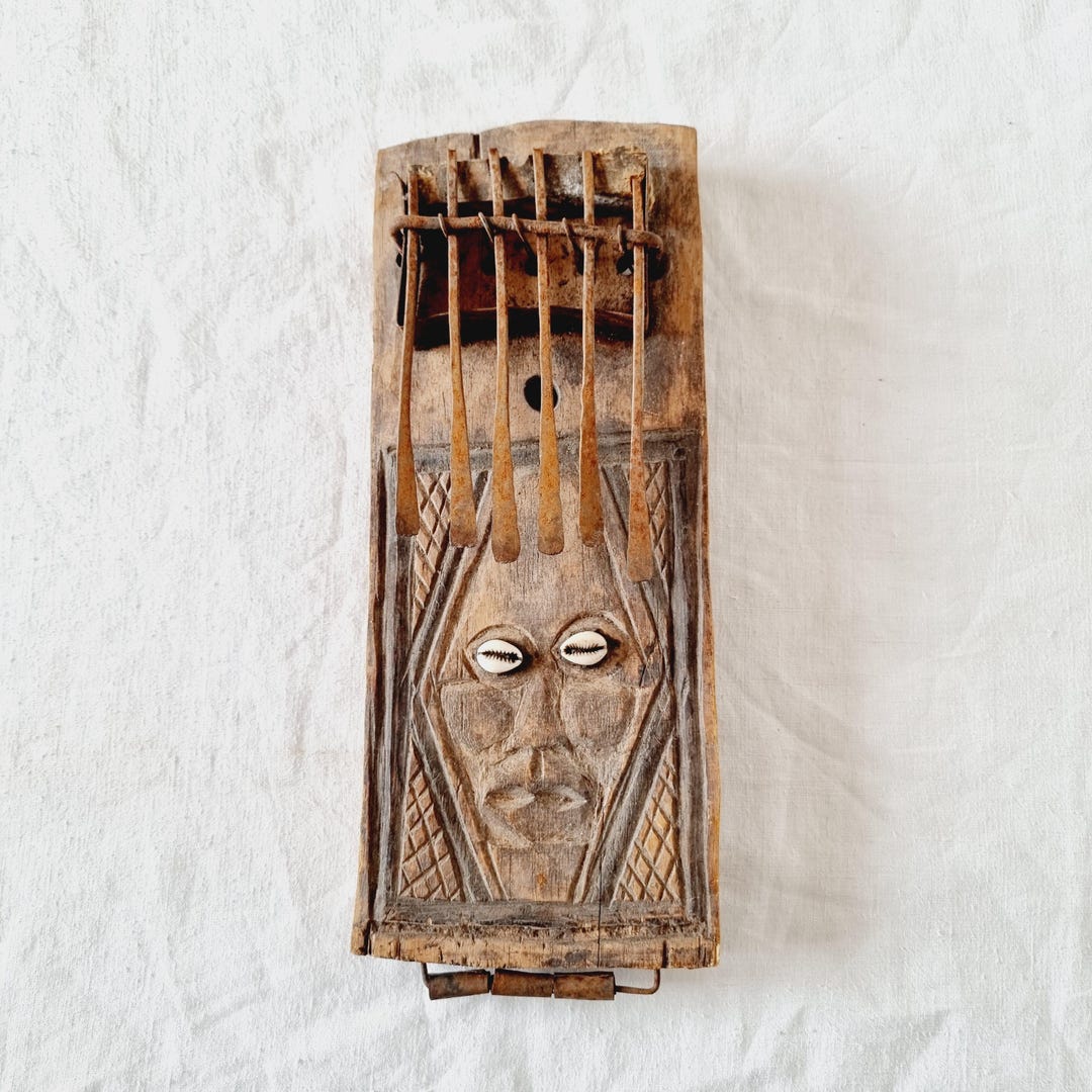 Ancient African Musical Instrument or “sanza” (thumb Piano) Central ...