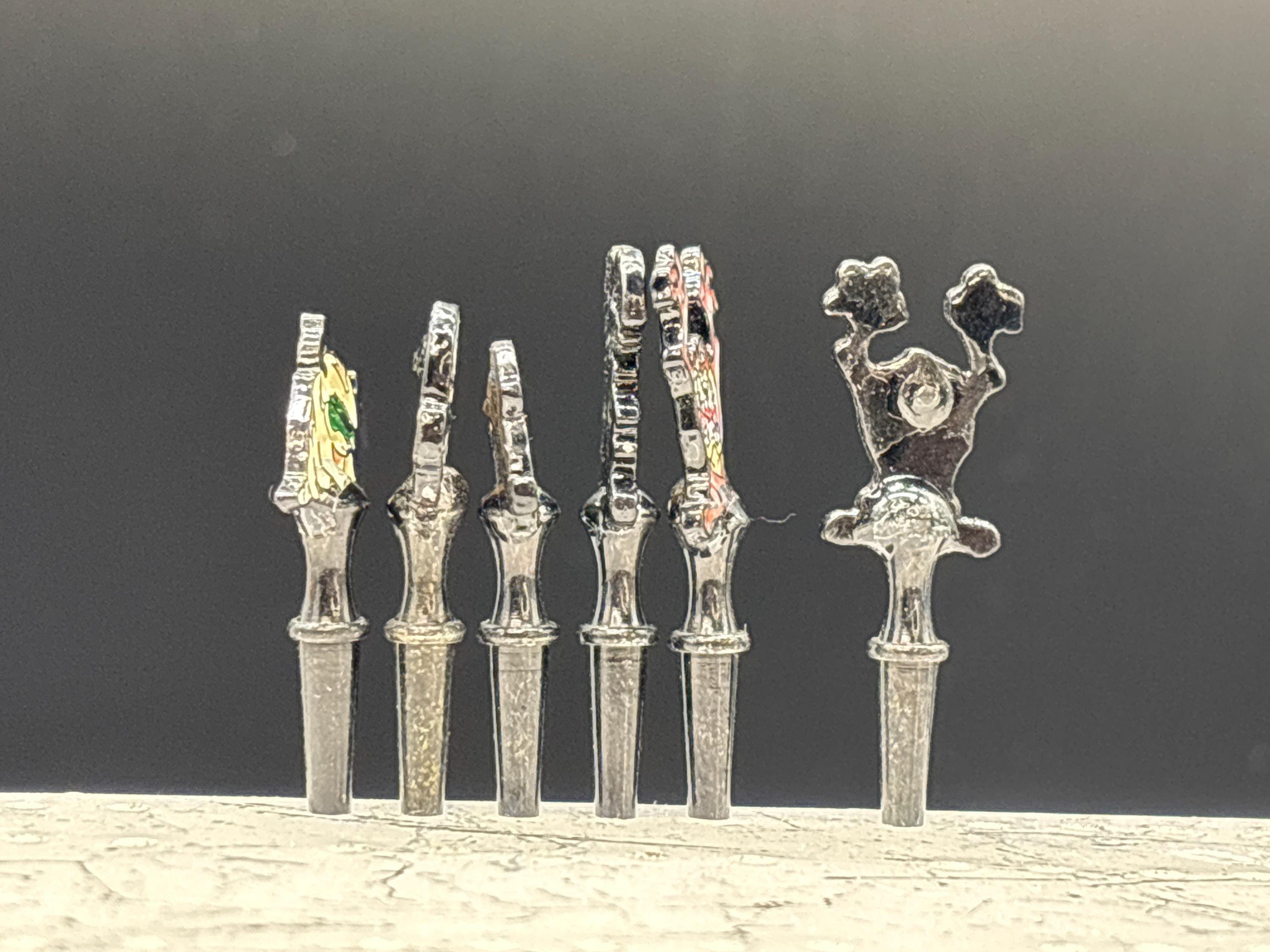 Cartoon Cribbage Pegs - Etsy