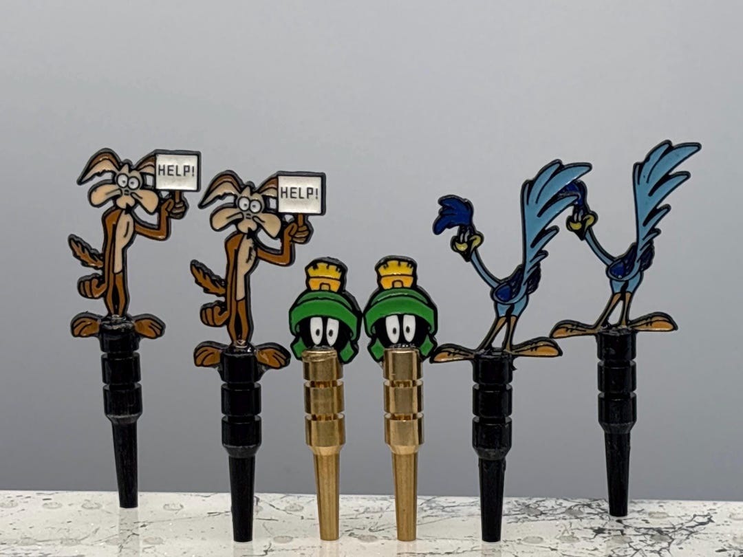 Cartoon Cribbage Pegs - Etsy