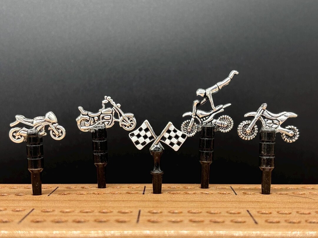 Motorcycle Cribbage Pegs - Etsy