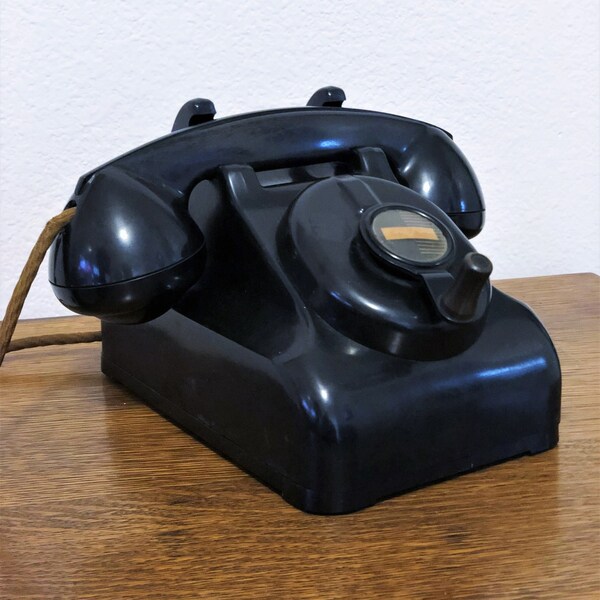 Antique Crank Phone - Etsy