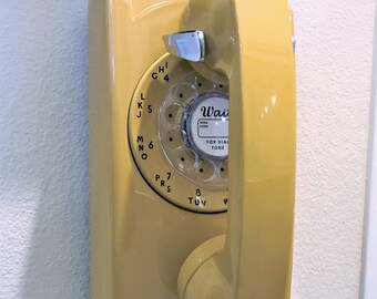 Rotary Wall Phone - Etsy