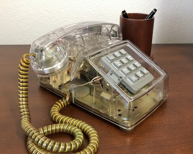 Great Working Restored Vintage Model 2500 Transparent Touchtone Desk ...