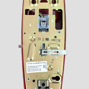 Restored Stomberg Carlson/itt Cherry Red Touchtone Trendline Wall Phone ...