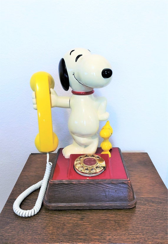 Vintage Snoopy & Woodstock ROTARY Phone Circa 1976 | Etsy