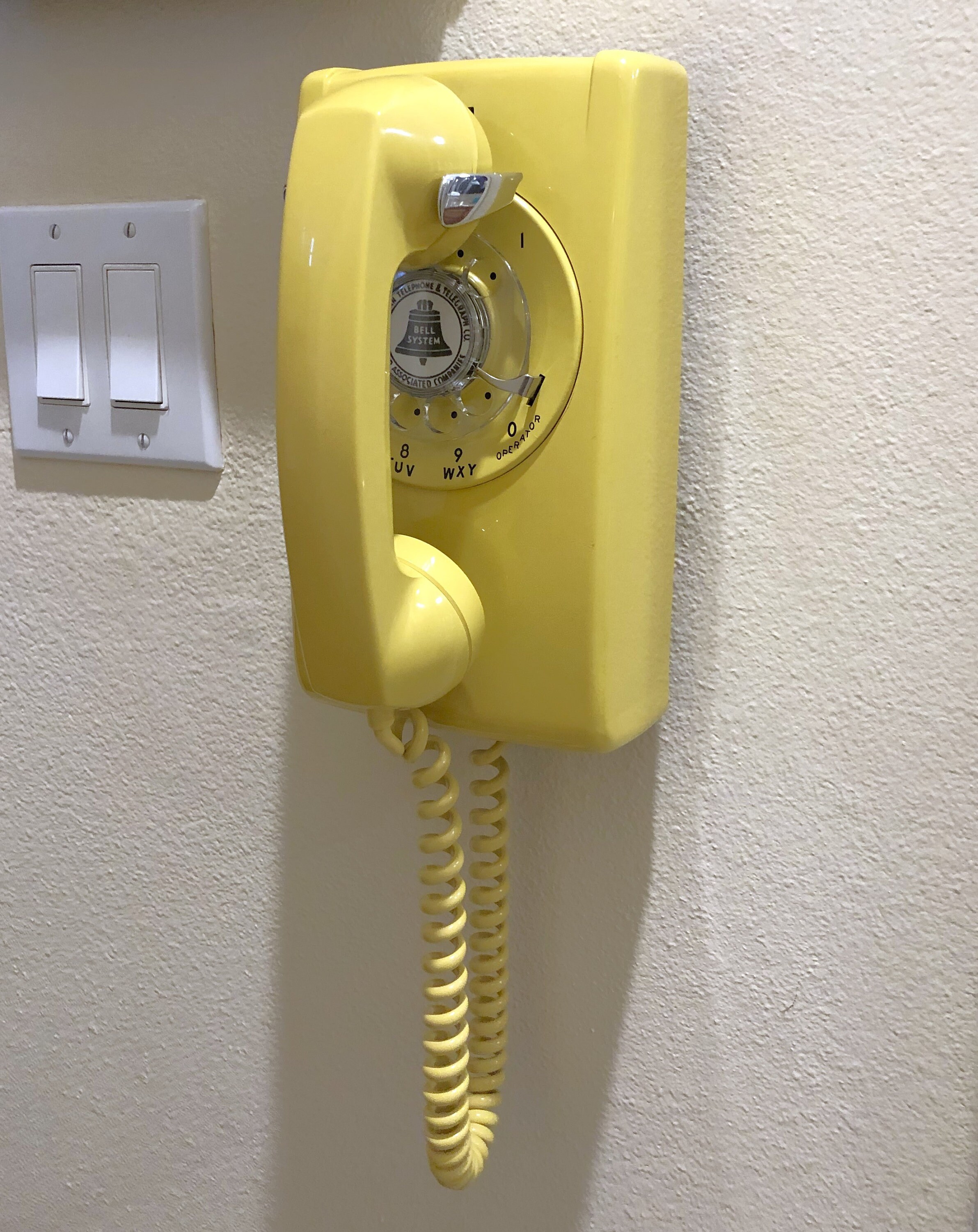 Working Restored Western Electric Model 554 Yellow Rotary pulse Dial ...