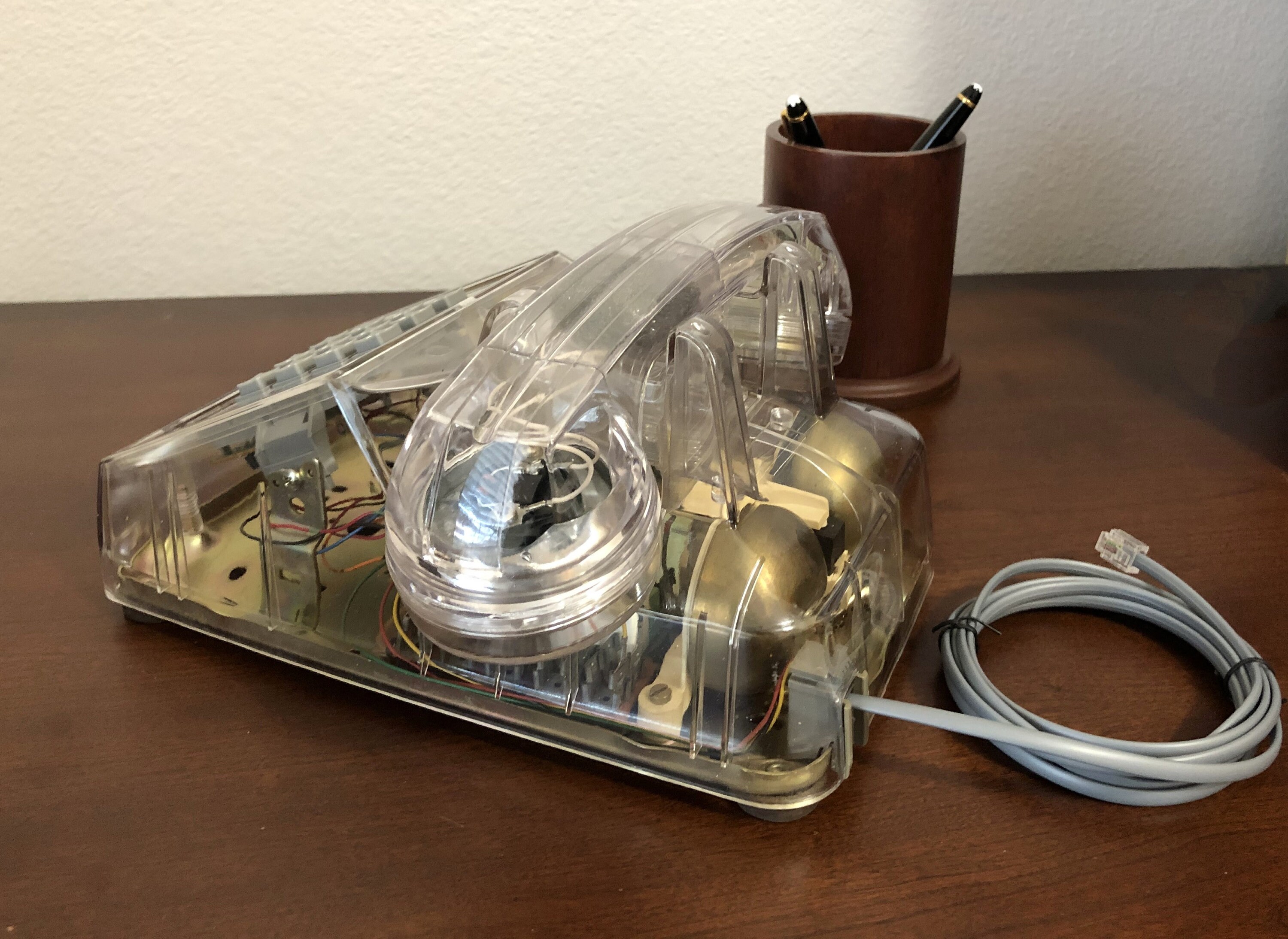 Great Working Restored Vintage Model 2500 Transparent Touchtone Desk ...