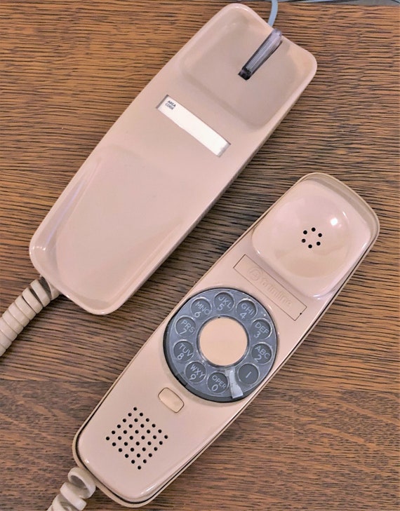 Restored Western Electric Beige Rotary Dial Trimline Phone | Etsy