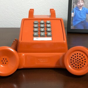 Beautifully Restored Model 2500 Orange Touchtone Desk Phone - Etsy