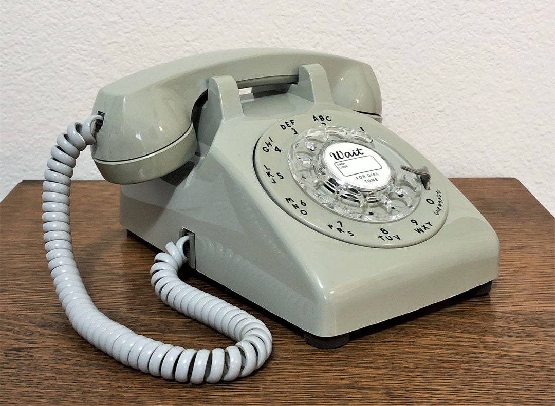 Restored Vintage Western Electric Model 503CM Rotary Dial Gray - Etsy