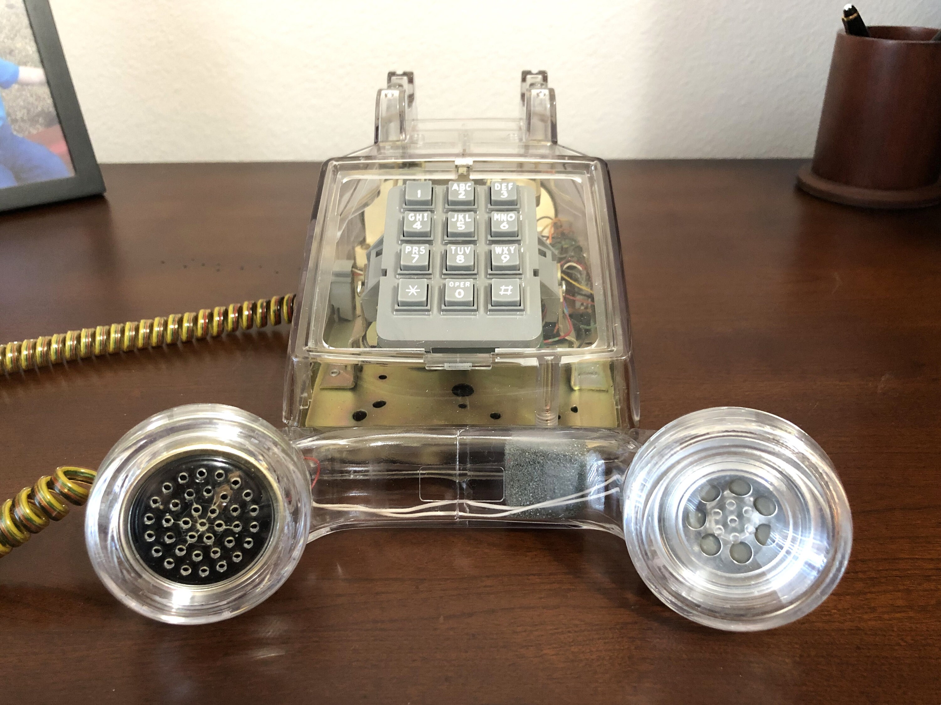 Great Working Restored Vintage Model 2500 Transparent Touchtone Desk ...