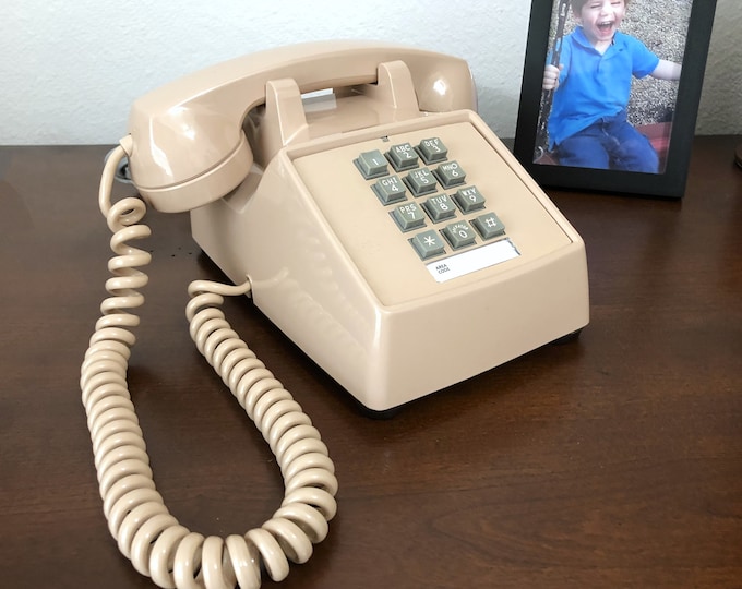Working Restored Model 2500 Beige Touchtone Desk Phone - Etsy