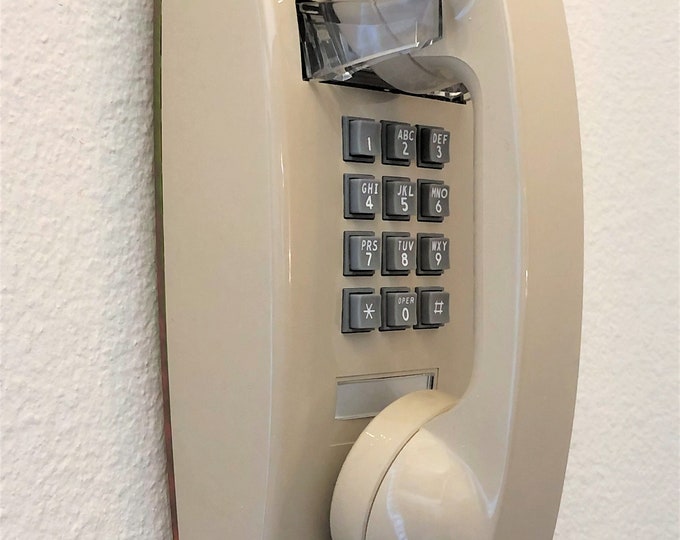 New Old Stock (NOS) Ivory GTE Model 2554 Style Touchtone Wall Phone ...