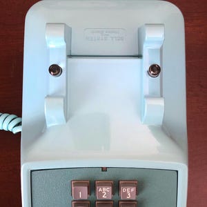 Restored Western Electric Model 2500 Turquoise Touchtone Desk Phone - Etsy