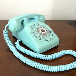 Working Restored Western Electric Turquois (originally Aqua-blue) Desk ...