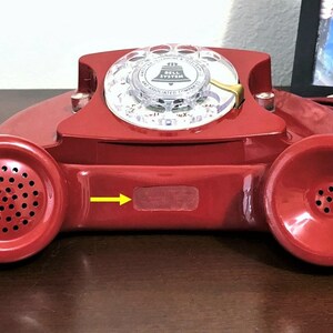 Beautifully Restored Vintage Bell System Western Electric Bright Red ...