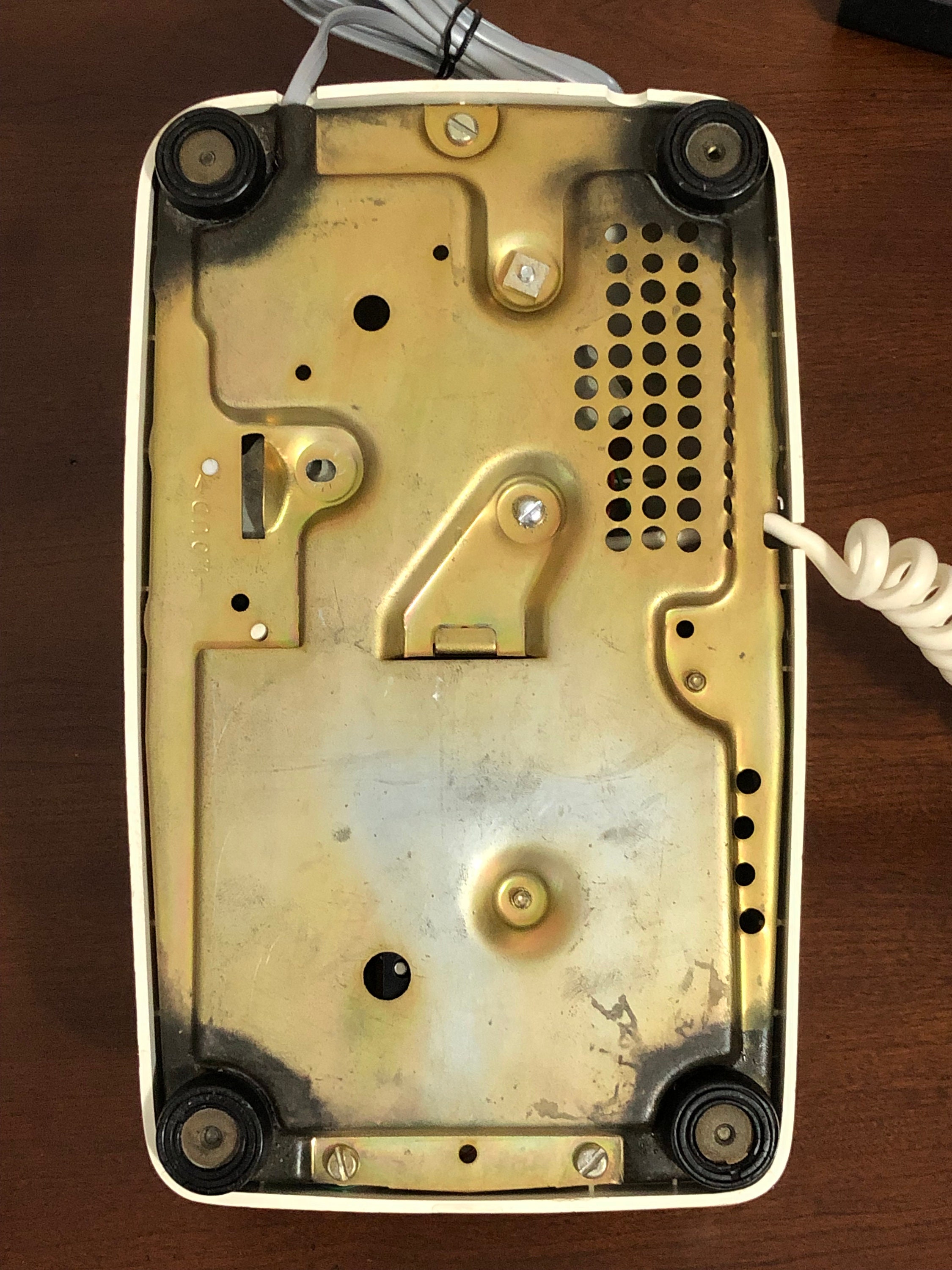 Working Restored GTE Automatic Electric White Rotary (pulse) Model 80 ...
