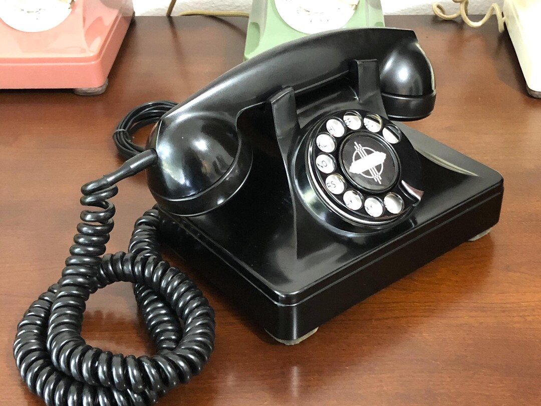 Beautifully Restored Northern Electric Rotary Dial Desk Phone - Etsy