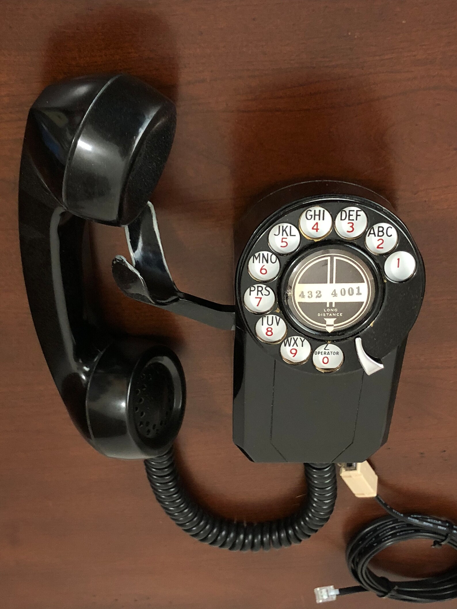 Antique Automatic Electric Space Saver Wall Phone W/ringer - Etsy