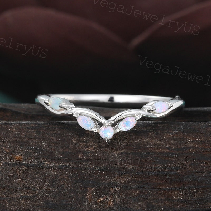 Thin Opal Ring - Etsy