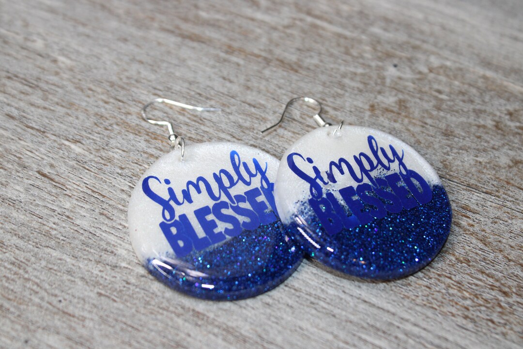 Celebrate Your Blessings With Divine Circles: Blessed Engraved Round ...