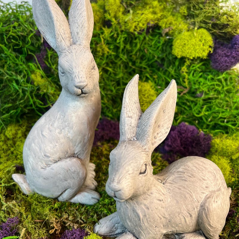 Outdoor Rabbit Statues - Etsy