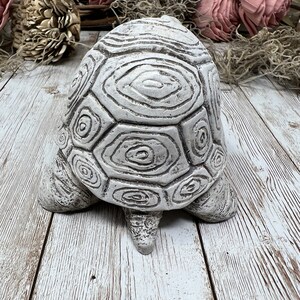 Happy Turtle Statue, Concrete Turtle, Tortoise, Cement Turtle, Cast ...
