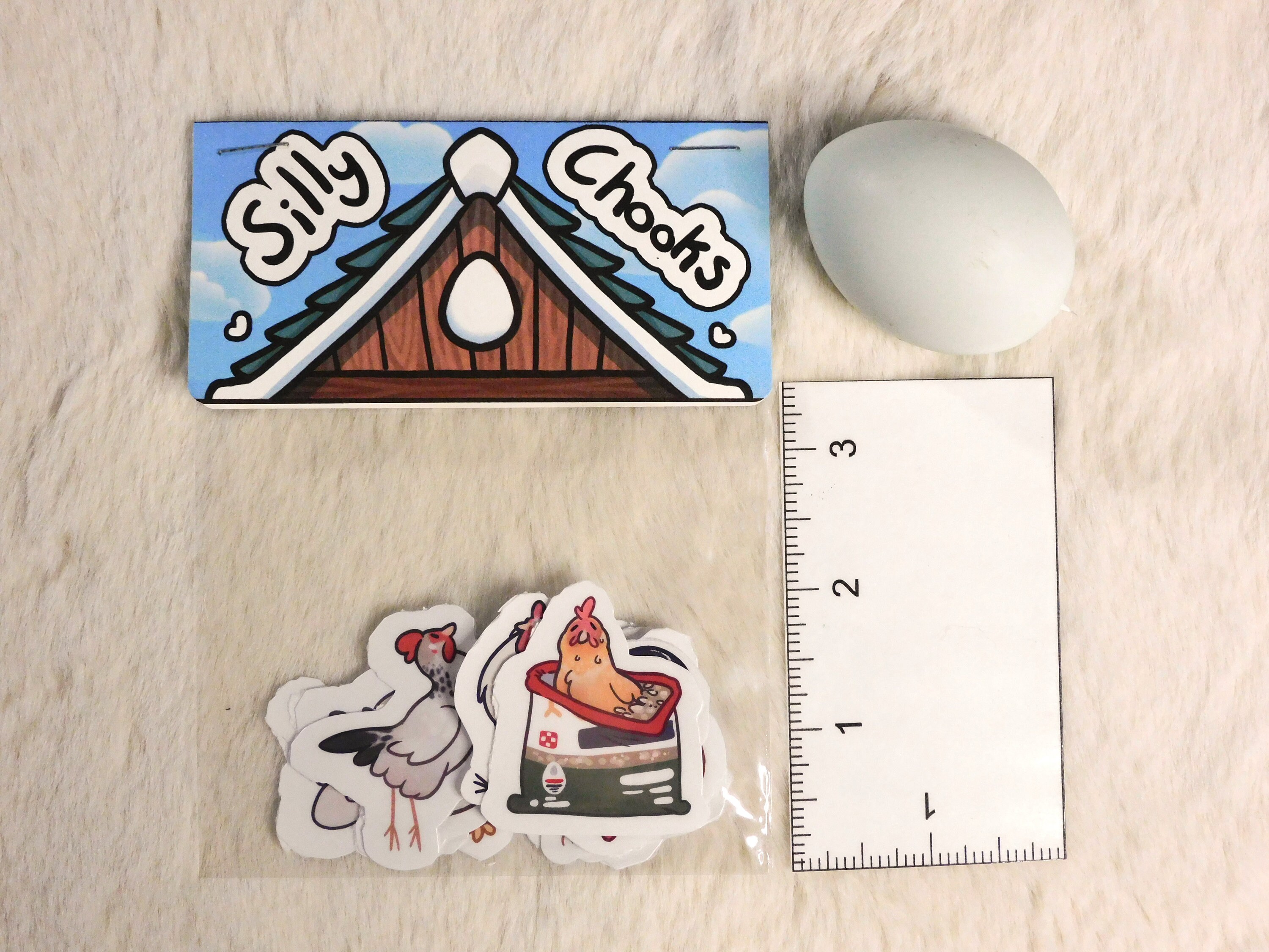 Silly Chook Sticker Pack - Etsy