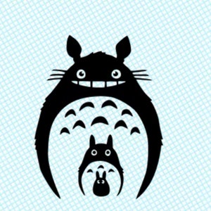 Totoro Car Stickers, Vinyl Decal, Window Decorations - Etsy