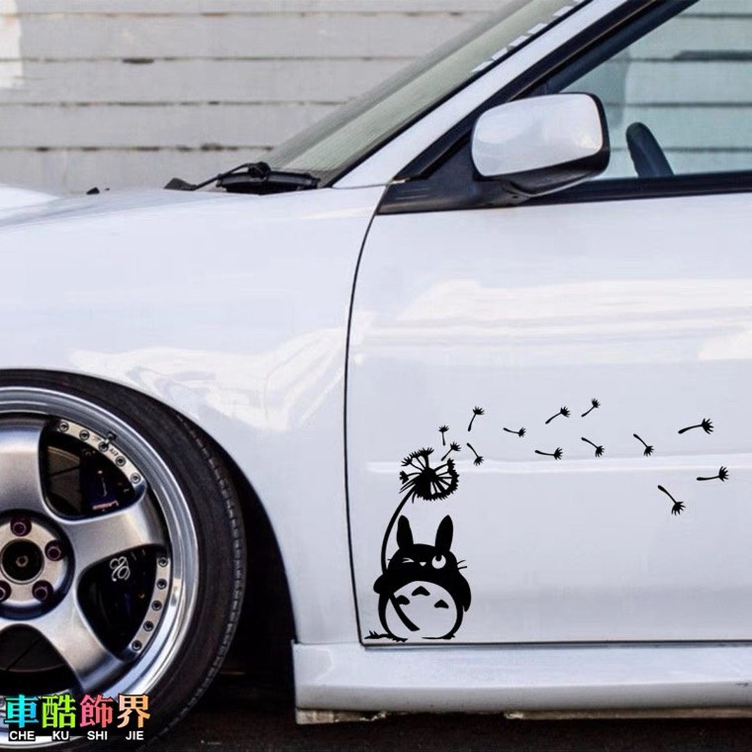 Totoro Car Stickers, Vinyl Decal, Window Decorations - Etsy