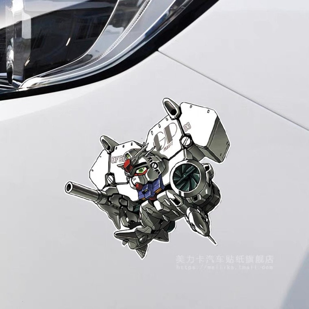Gundam Car Stickers, Vinyl Decal, Window Decorations - Etsy