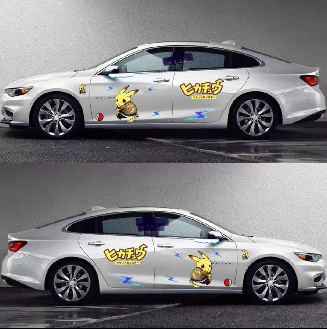 Pokemon Car Stickers, Vinyl Decal, Window Decorations - Etsy