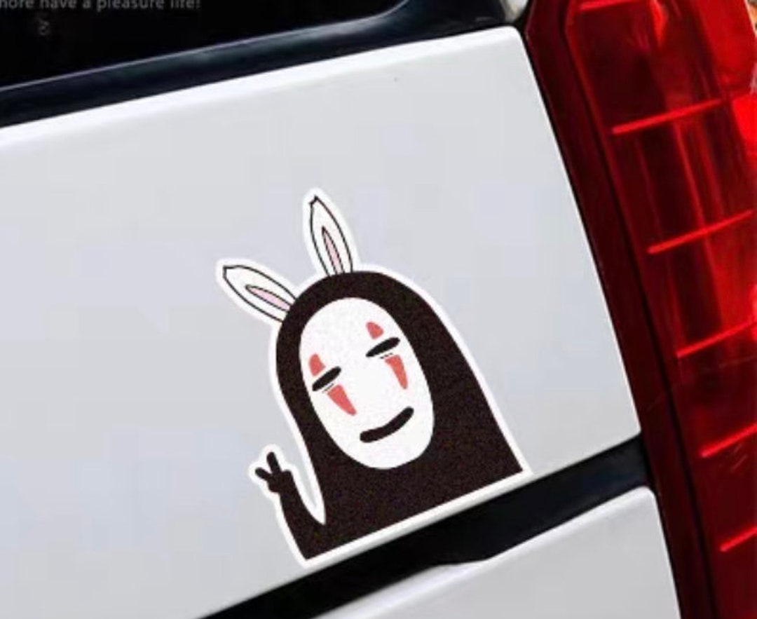 Kaonashi, Car Stickers, Vinyl Decal, Window Decorations - Etsy