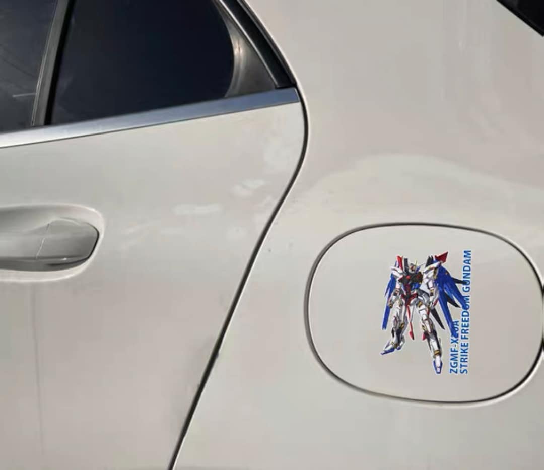 Gundam Car Stickers, Vinyl Decal, Window Decorations - Etsy