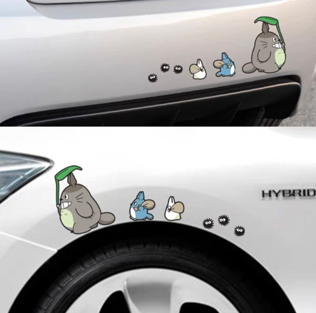 Totoro Car Stickers, Vinyl Decal, Window Decorations - Etsy Australia