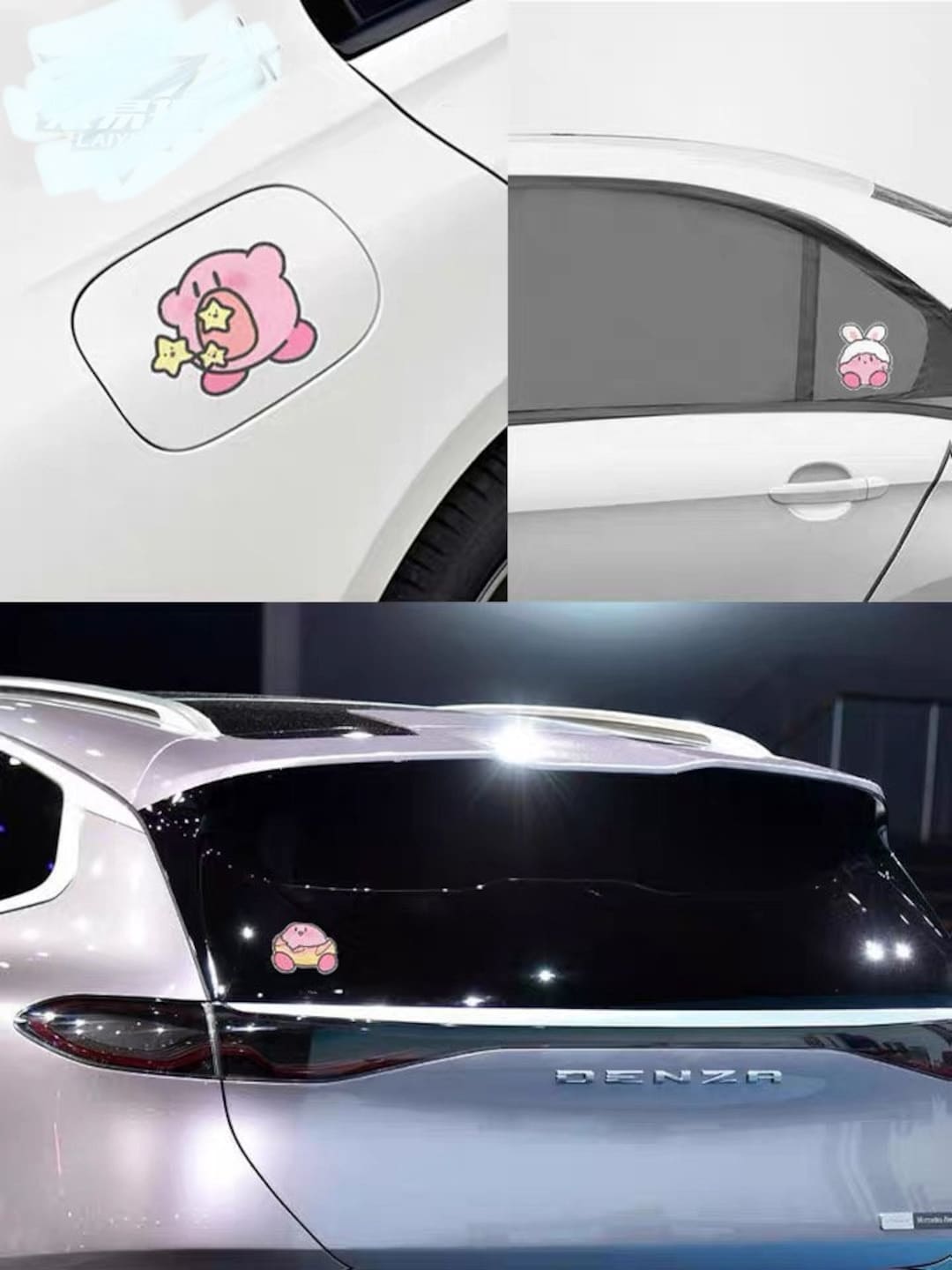 Kirby Car Stickers, Vinyl Decal, Window Decorations - Etsy